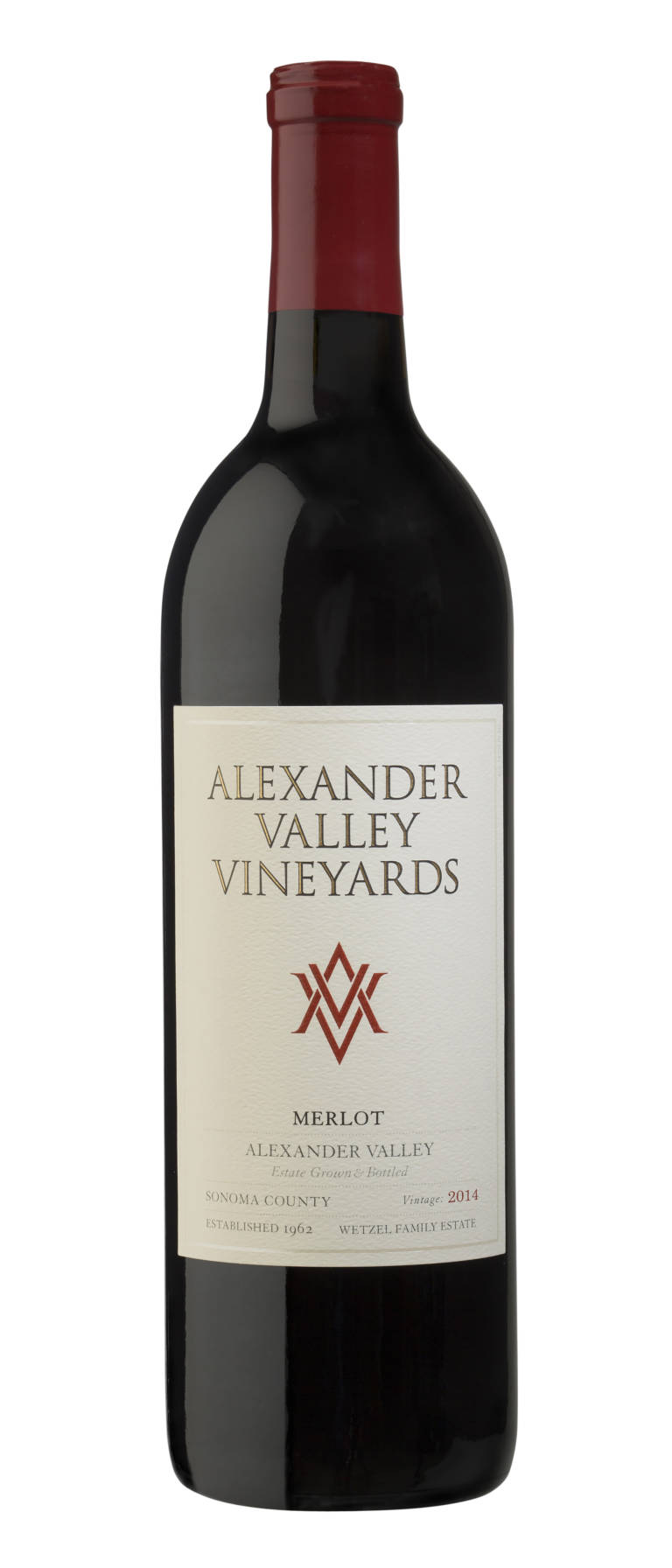 AVV_Merlot_2014 - Alexander Valley Vineyards
